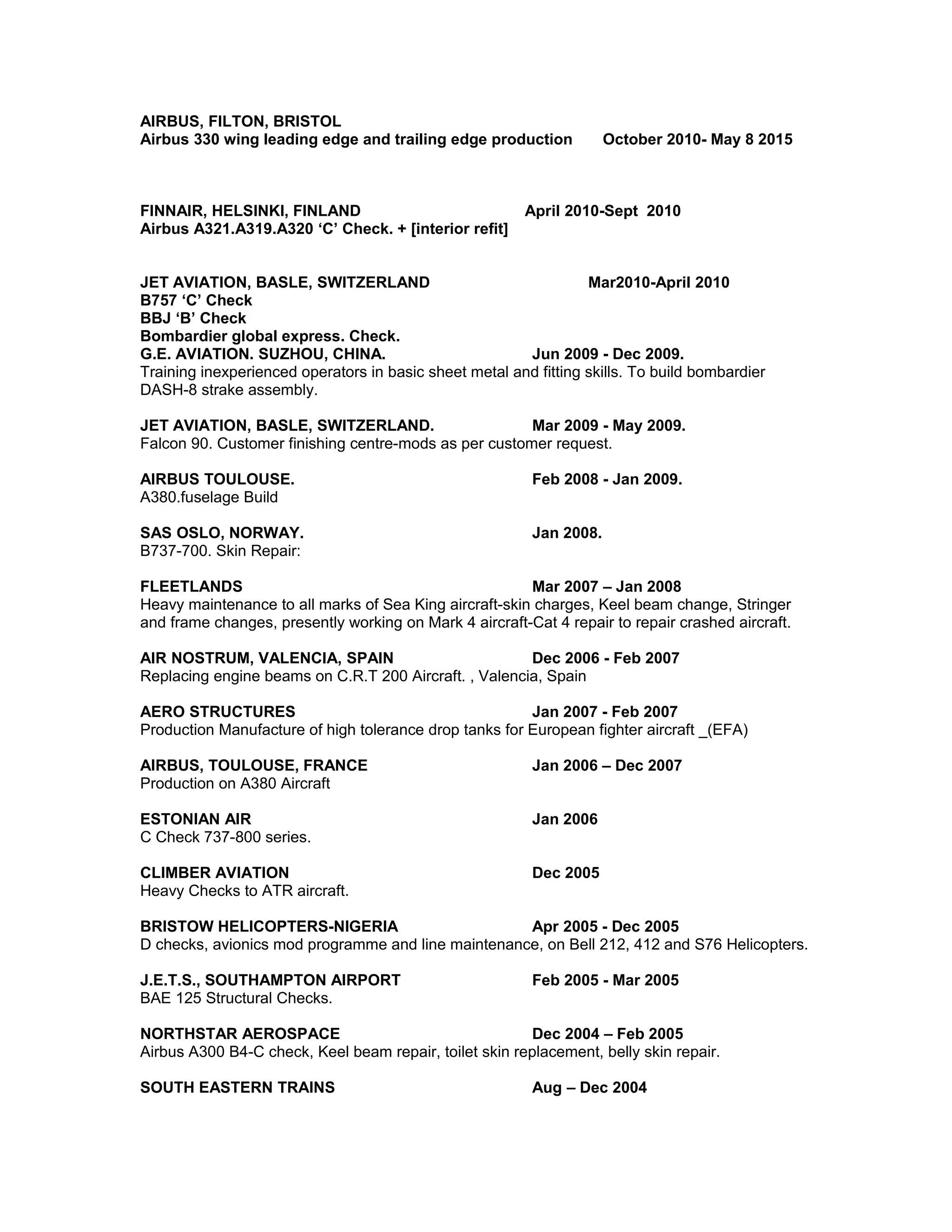 Dave Andrews cv | DOC