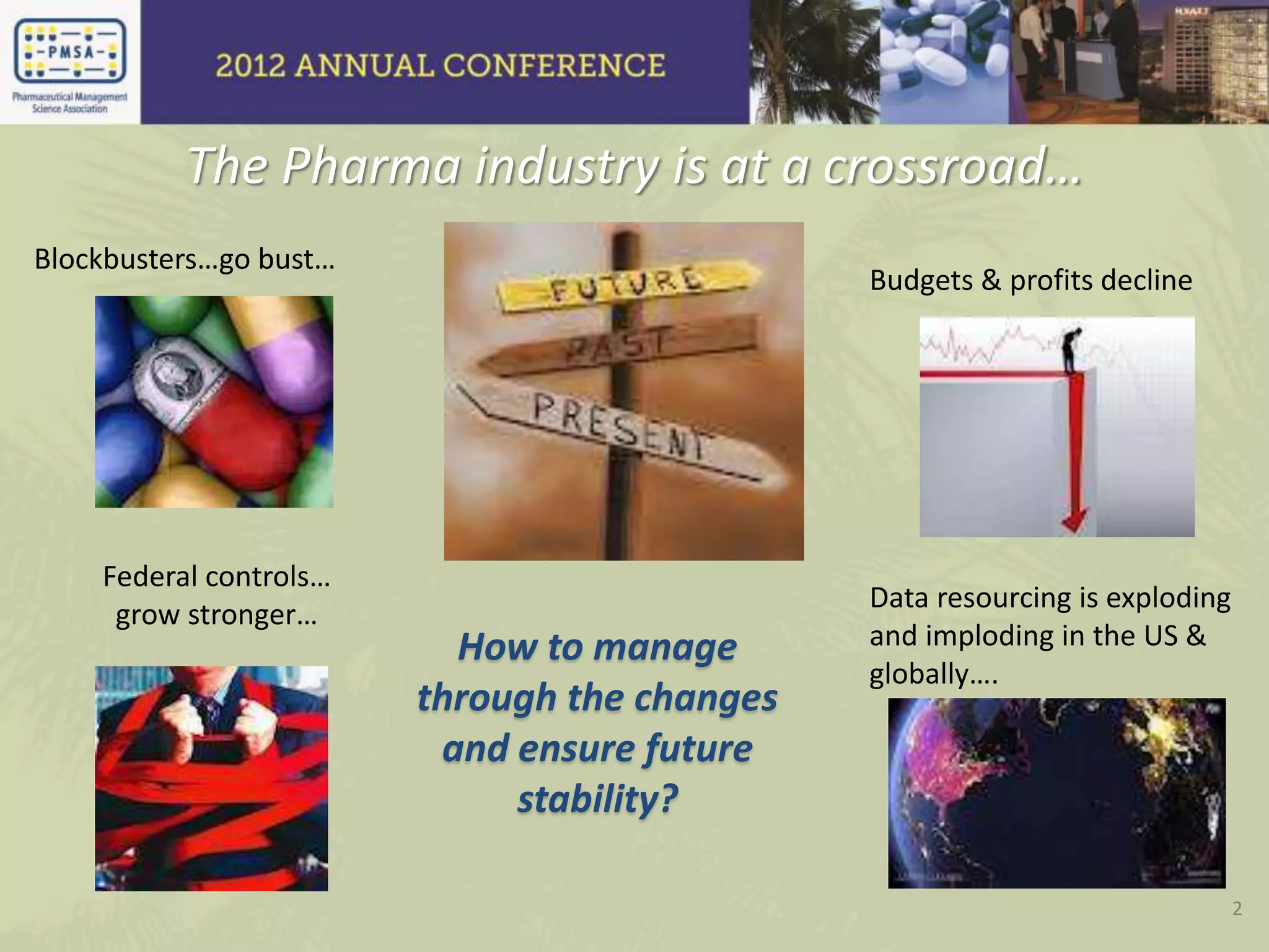PMSA 2012 Cross_Functional_Effectiveness_Data_Strategy_to_Drive Big ...