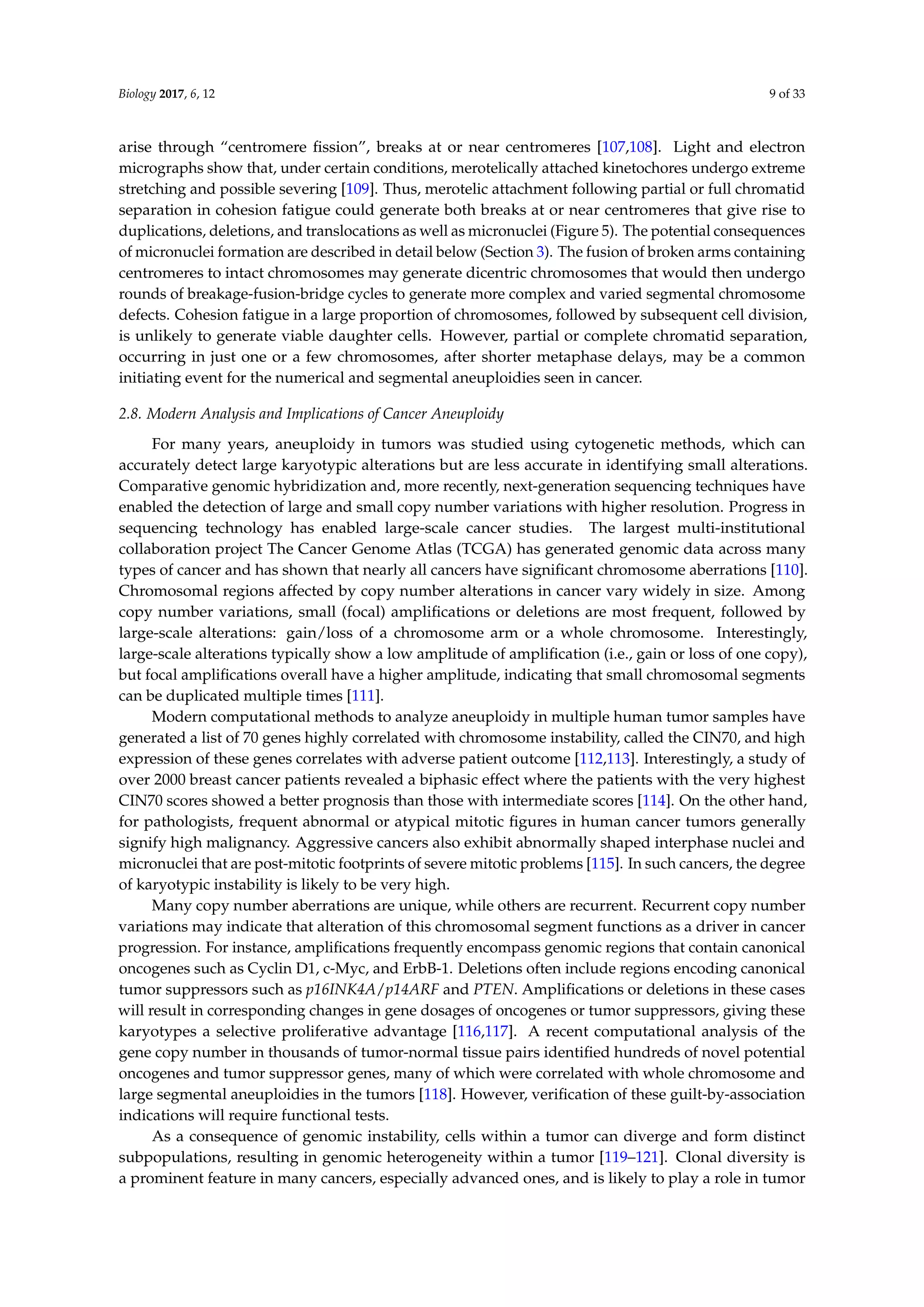BIOLOGY errors in mitosis and meosis | PDF