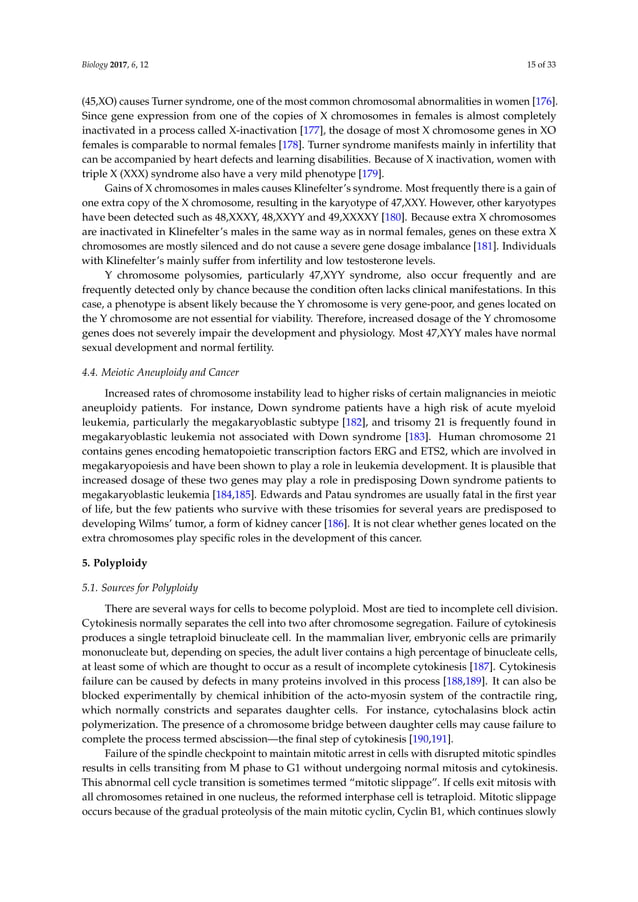 BIOLOGY errors in mitosis and meosis | PDF | Biological Sciences | Science