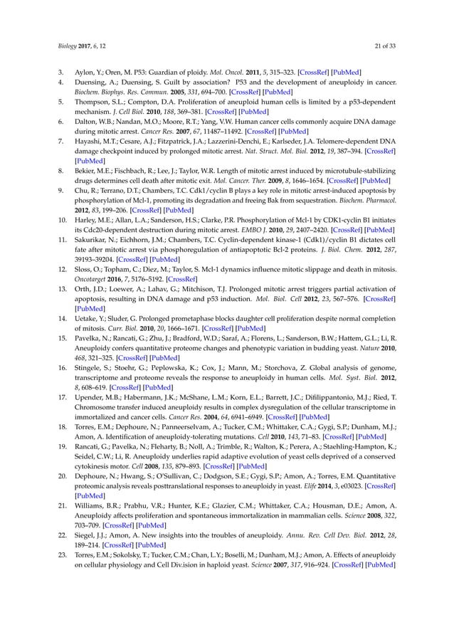 BIOLOGY errors in mitosis and meosis | PDF | Biological Sciences | Science