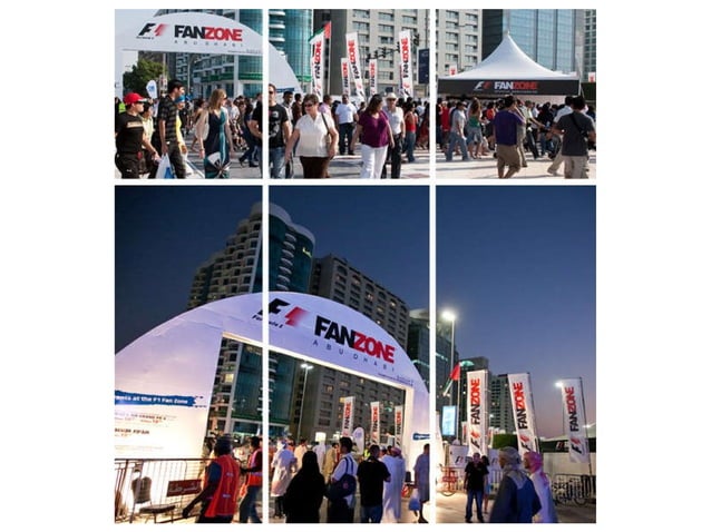 F1 Fan Zone Abu Dhabi | PPT