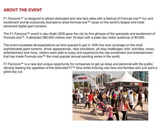 F1 Fan Zone Abu Dhabi | PPS