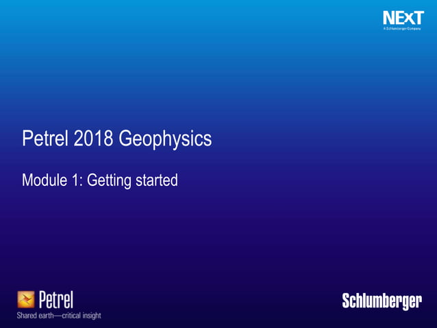 Petrel F 1 getting started- 2018 v1.1 | PPTX | Operating Systems | Computer Software and ...