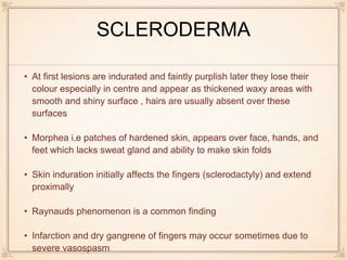 Dermatological manifestation of systemic diseases | PPTX