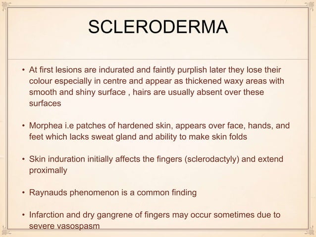 Dermatological manifestation of systemic diseases | PPTX