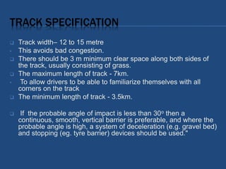 Formula 1 Track Design & Safety | PPTX