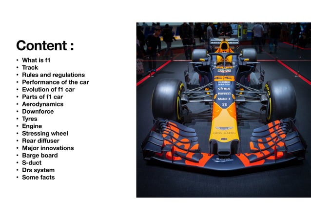 f1 presentation.pdf | Performance Cars | Auto Type