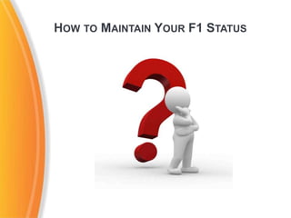 F1 student orientation | PPSX