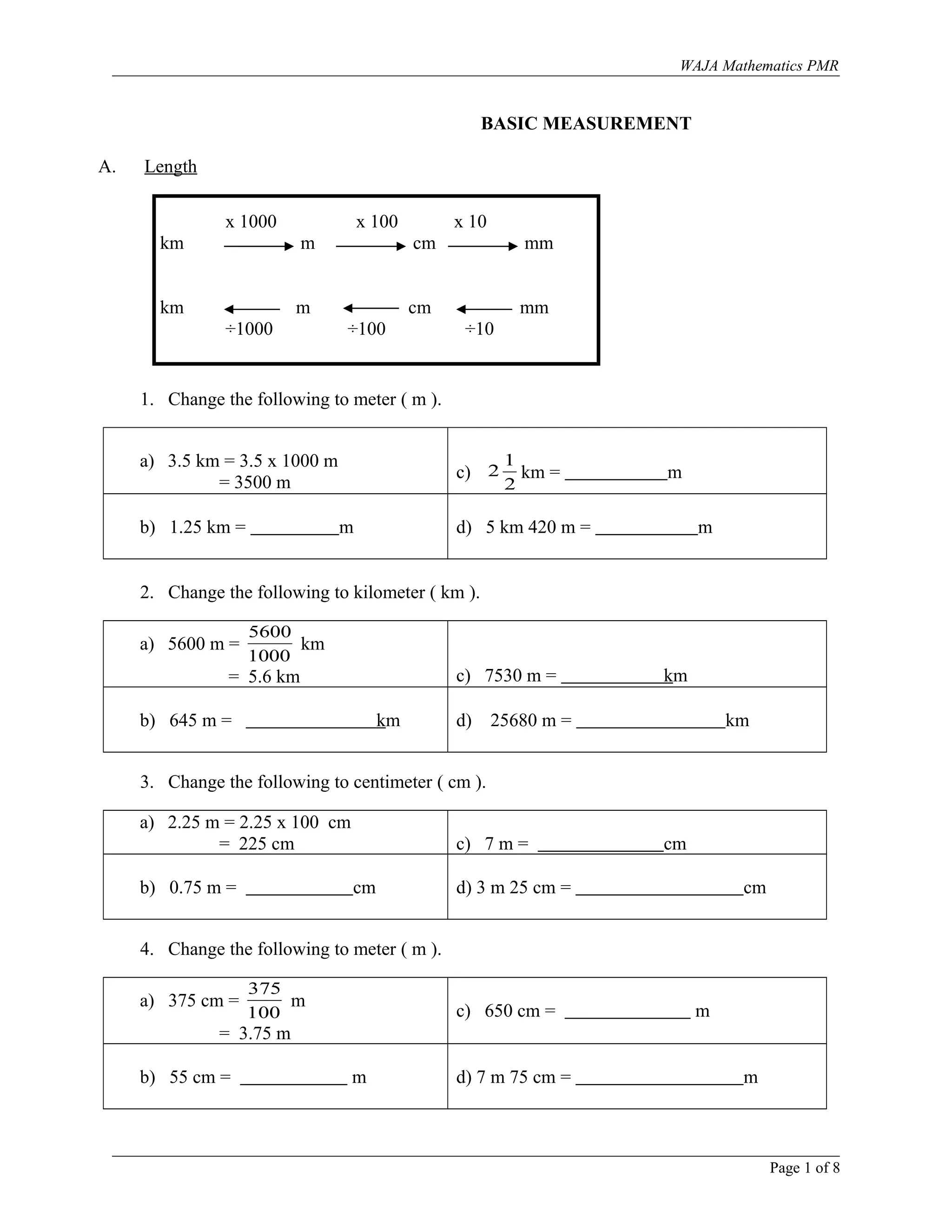 F1 basic measurement | DOC