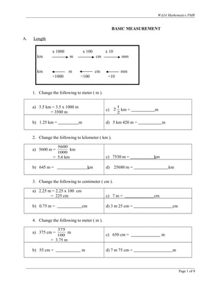 F1 basic measurement | DOC