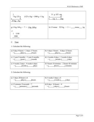 F1 basic measurement