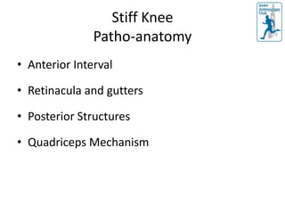 Stiff knee | PPTX