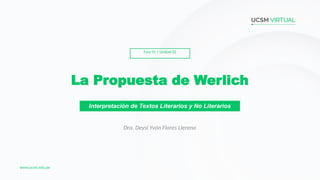 La Propuesta de Werlich- La Propuesta de Werlich.pptx