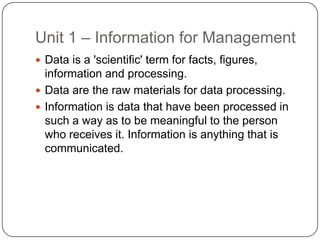 F2 Management Accounting | PPT