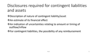 Provisions, Contingent Assets, and Contingent Liabilities | PPTX