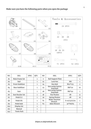 F203S Rowing Machine Product Manual .pdf