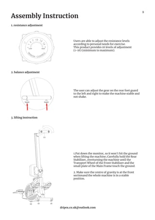 F203S Rowing Machine Product Manual .pdf