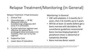 Treatment of Acute Myeloid Leukemia & Supportive Care | PPTX