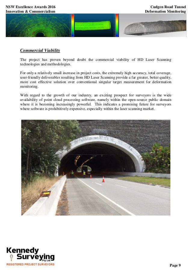 Cudgen Road Tunnel Deformation Monitoring