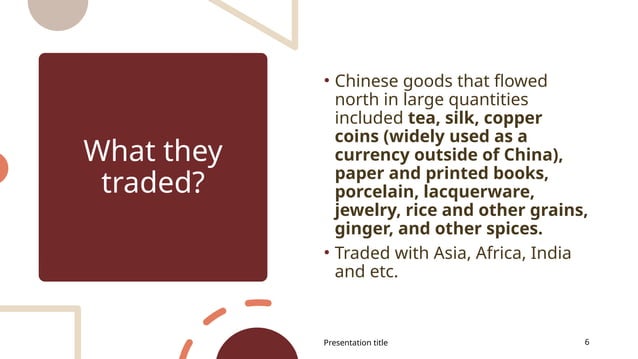 Ming dynasty Songhai empire introduction | PPTX | Commodities | Economy