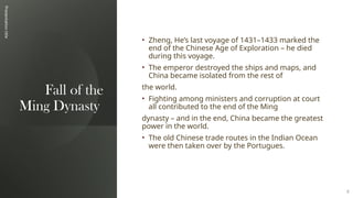 Ming dynasty Songhai empire introduction | PPTX