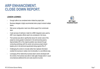 Example-Business Project Sponsor Meeting | PPTX