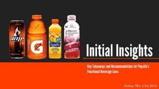 PepsiCo Case Study | PPTX