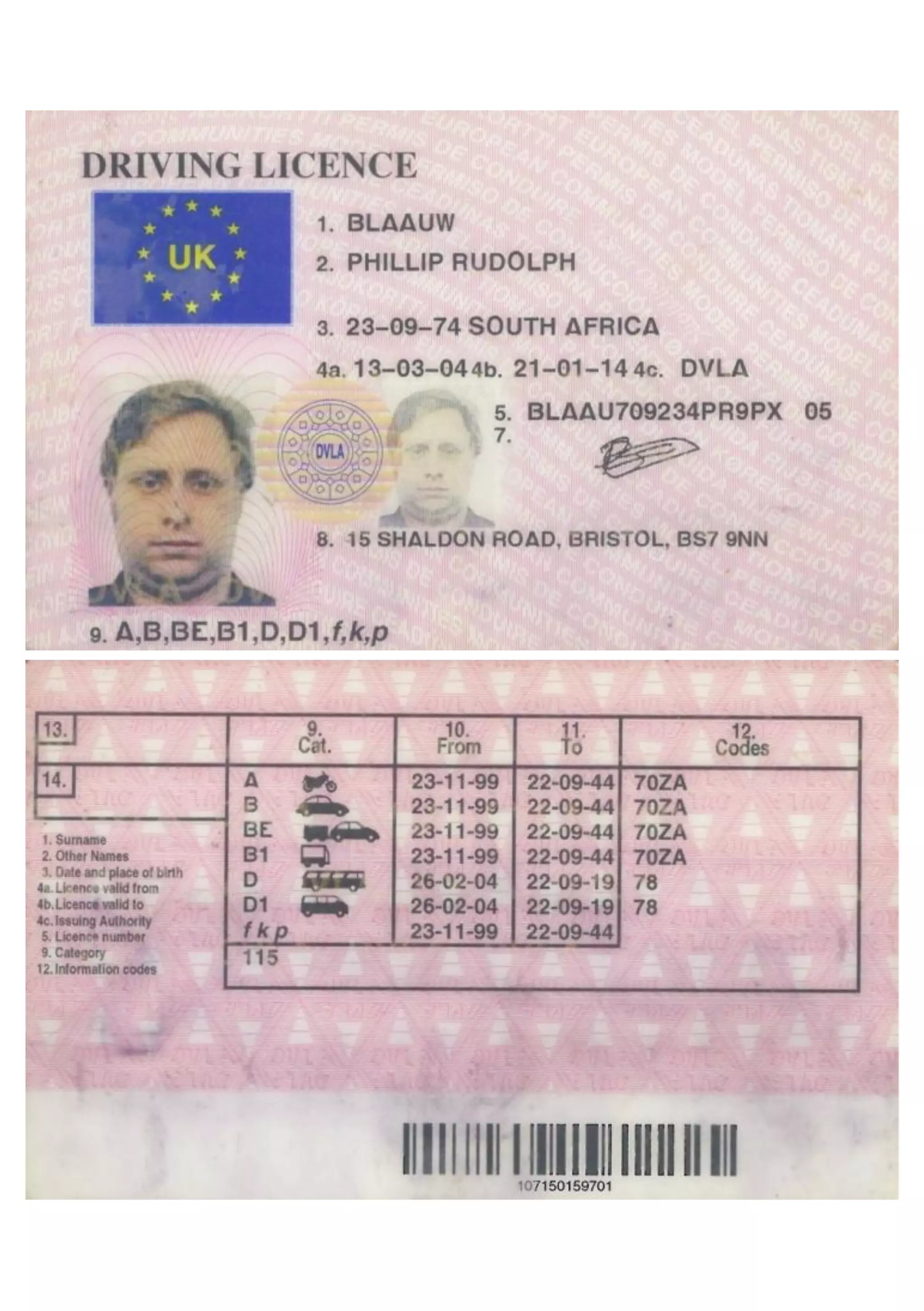 UK Driving Licence. | PDF