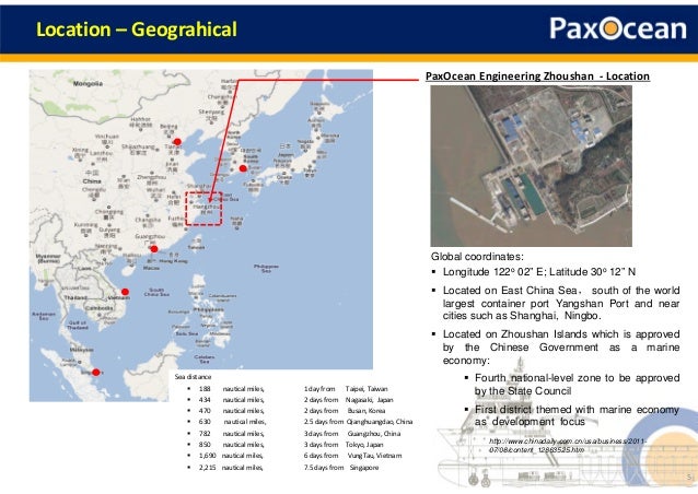PaxOcean Zhoushan Presentation 150727s