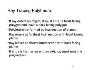 Ray Tracing | PPT