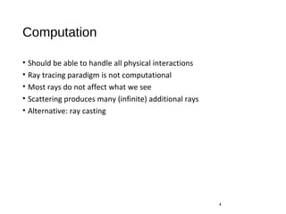 Ray Tracing | PPT
