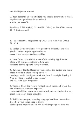 F21SC Industrial Programming CW2 Data Analytics (35) 20192.docx | Web ...