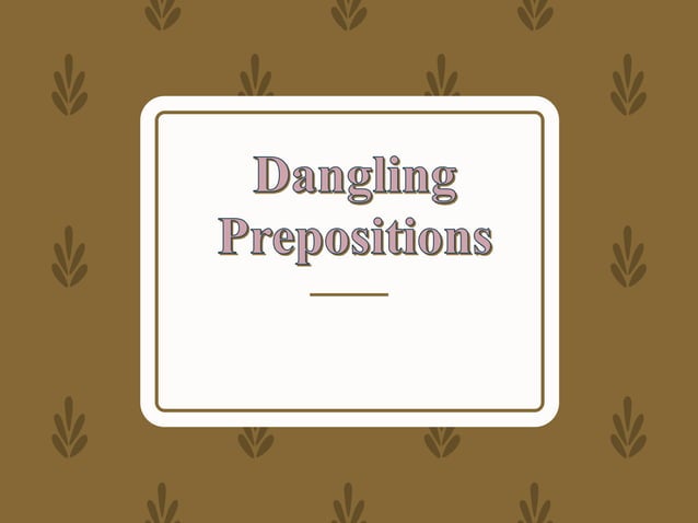 Grammar Presentation Version 2 | PPTX