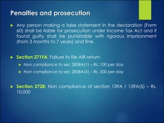 PAN intimation and new AIR reporting requirements | PDF | Business ...