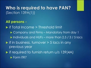 PAN intimation and new AIR reporting requirements | PDF | Business ...