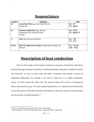 Heat Conduction Laboratory | PDF