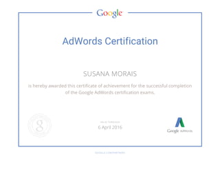 Google Partners - Certification | PPT