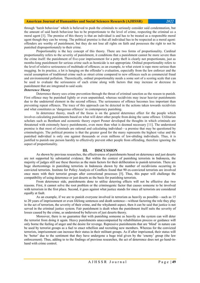 Individualisation of Punishment: Challenging the Deterrence and Just Deserts Penal Theories in ...