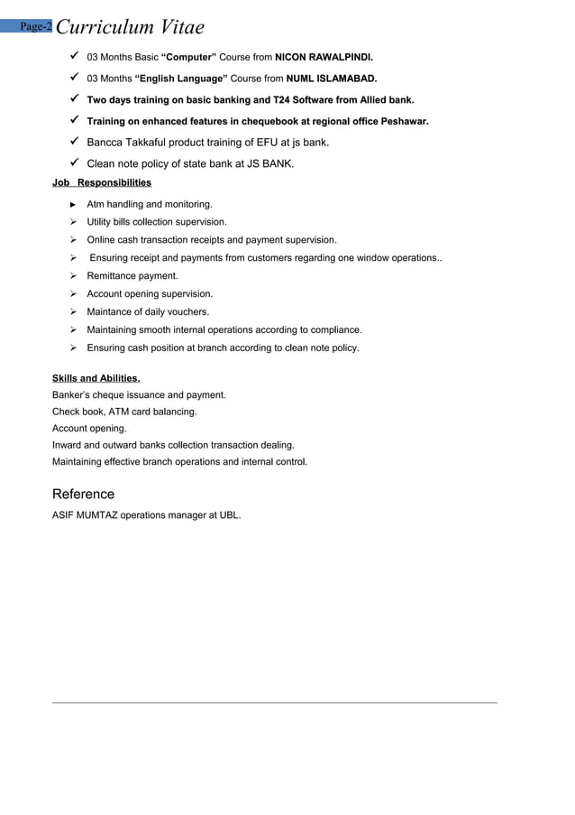 Zeeshan Akhtar - CV (1) | PDF