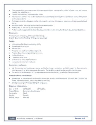 Walaa Al-Etraik Resume | DOCX