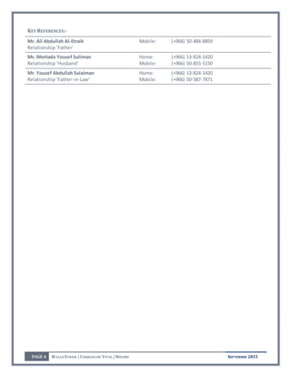 Walaa Al-Etraik Resume | DOCX