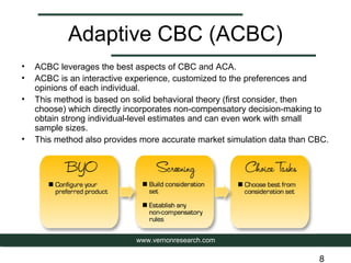 Conjoint Capabilities 2015 | PPT