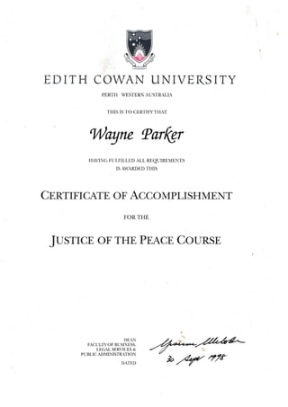 JP Certificate | PDF