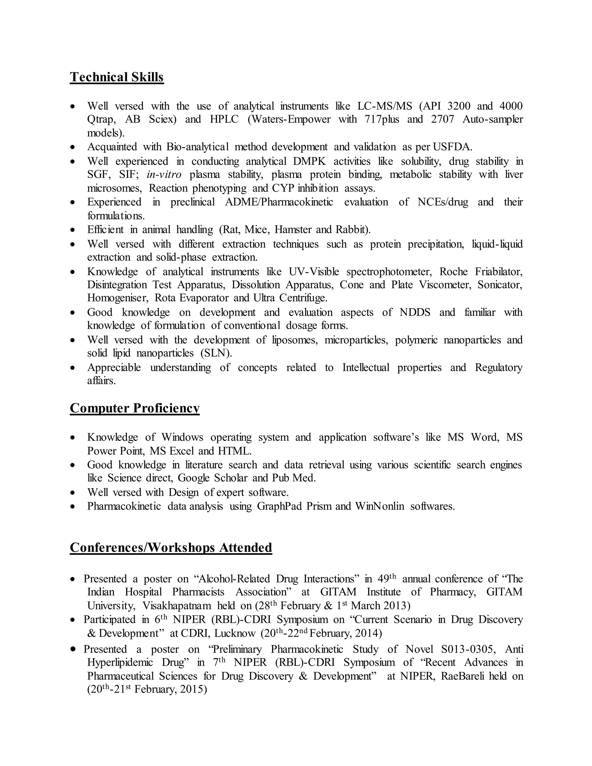 pakala Dora Babu Resume | DOCX