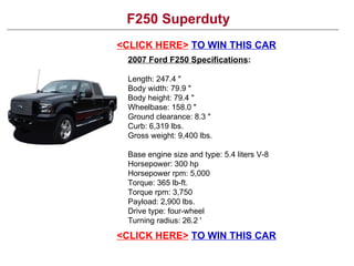 F250 Superduty | PPT