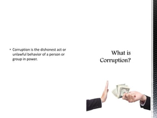 POLICE CORRUPTION IN AMERICA | PPTX