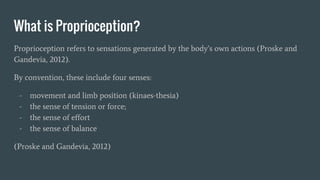 Proprioception