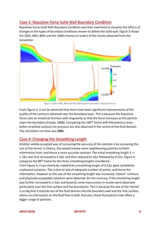 SPH Lab Report_Arya Dash | PDF | Physics | Science