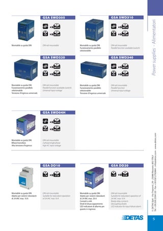 Detas - Power Supplies 2016 | PDF | Technology & Computing